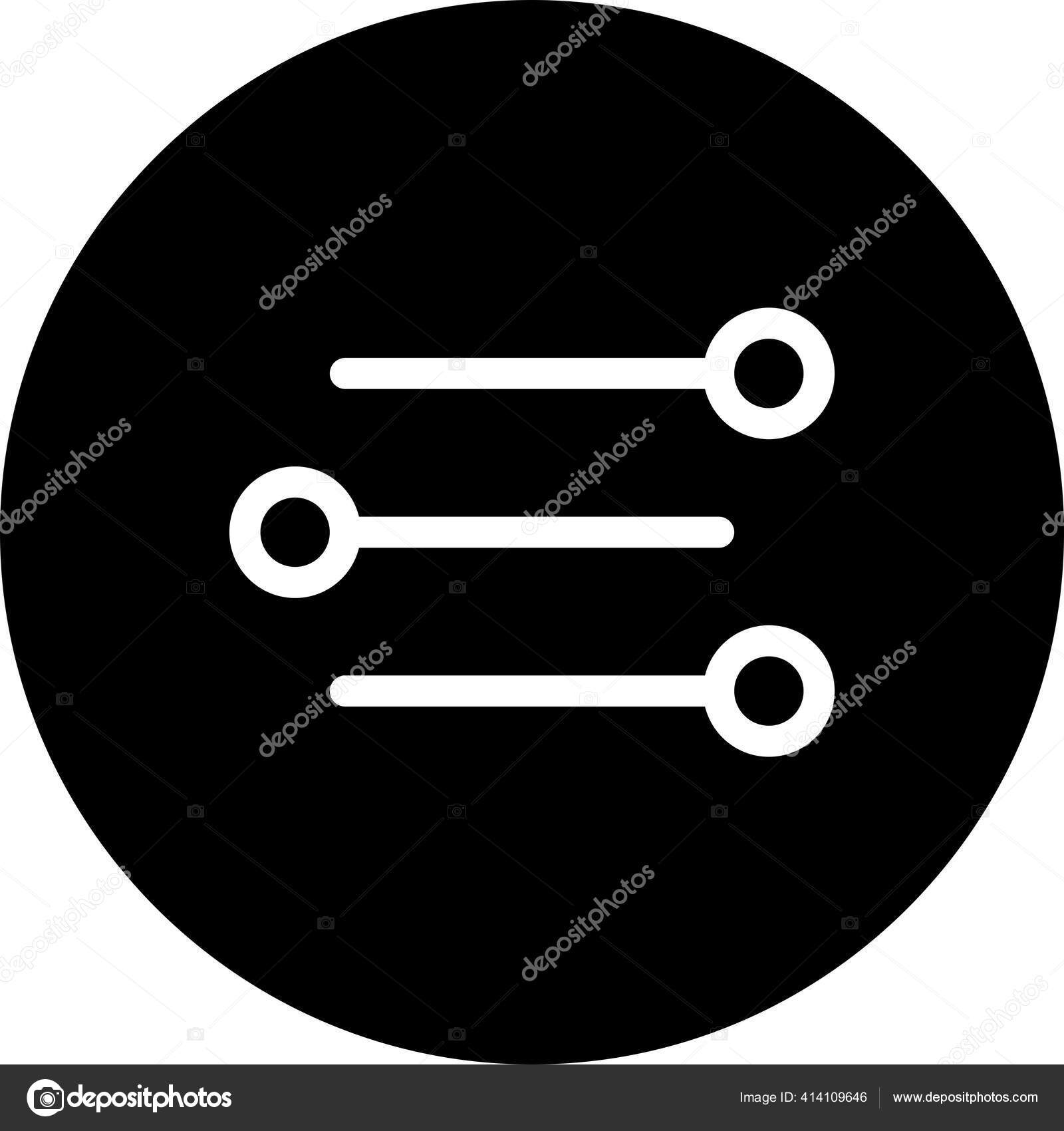 Vector Equilibrado Icono Plano Sobre Fondo Blanco Vector de stock ...
