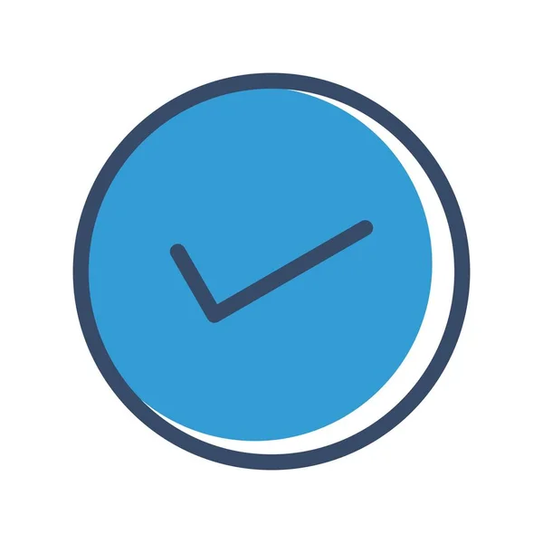 Vector Check Mark Icon Valid Symbol Stock Vector by ©Vectorvalley 414112188