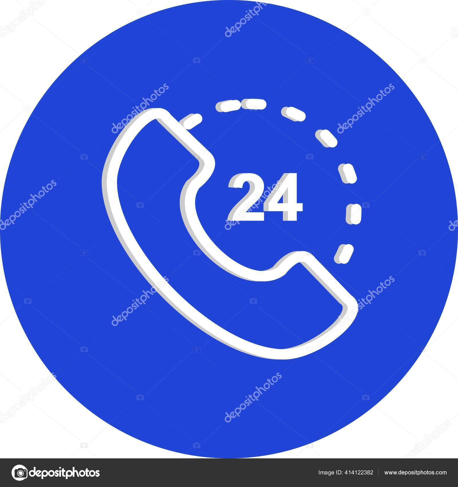Vector Phone Services Icon Stock Vector by ©Vectorvalley 414122382