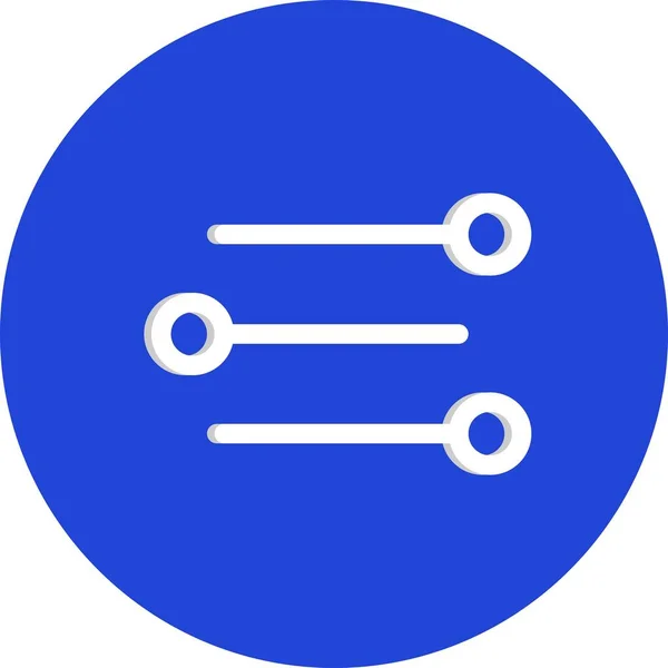 Vector Equilibrado Icono Plano Sobre Fondo Blanco Vector de stock ...