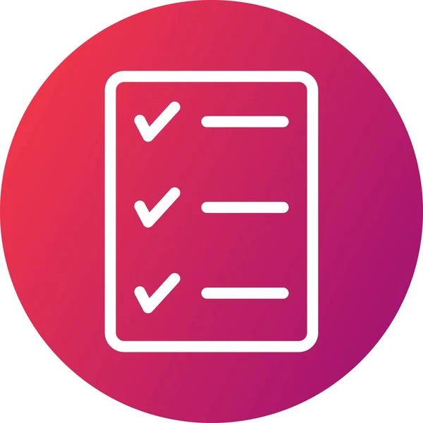 Check List Icon Isolated Abstract Background Stock Vector by ©Vectorvalley 320083478