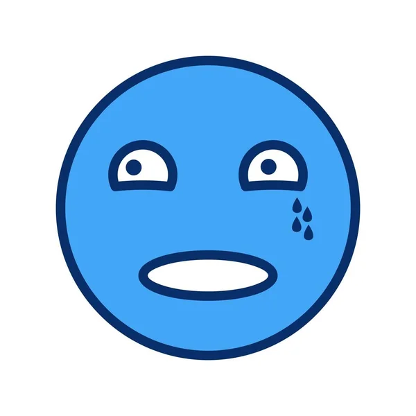 Sad Smileys Blue