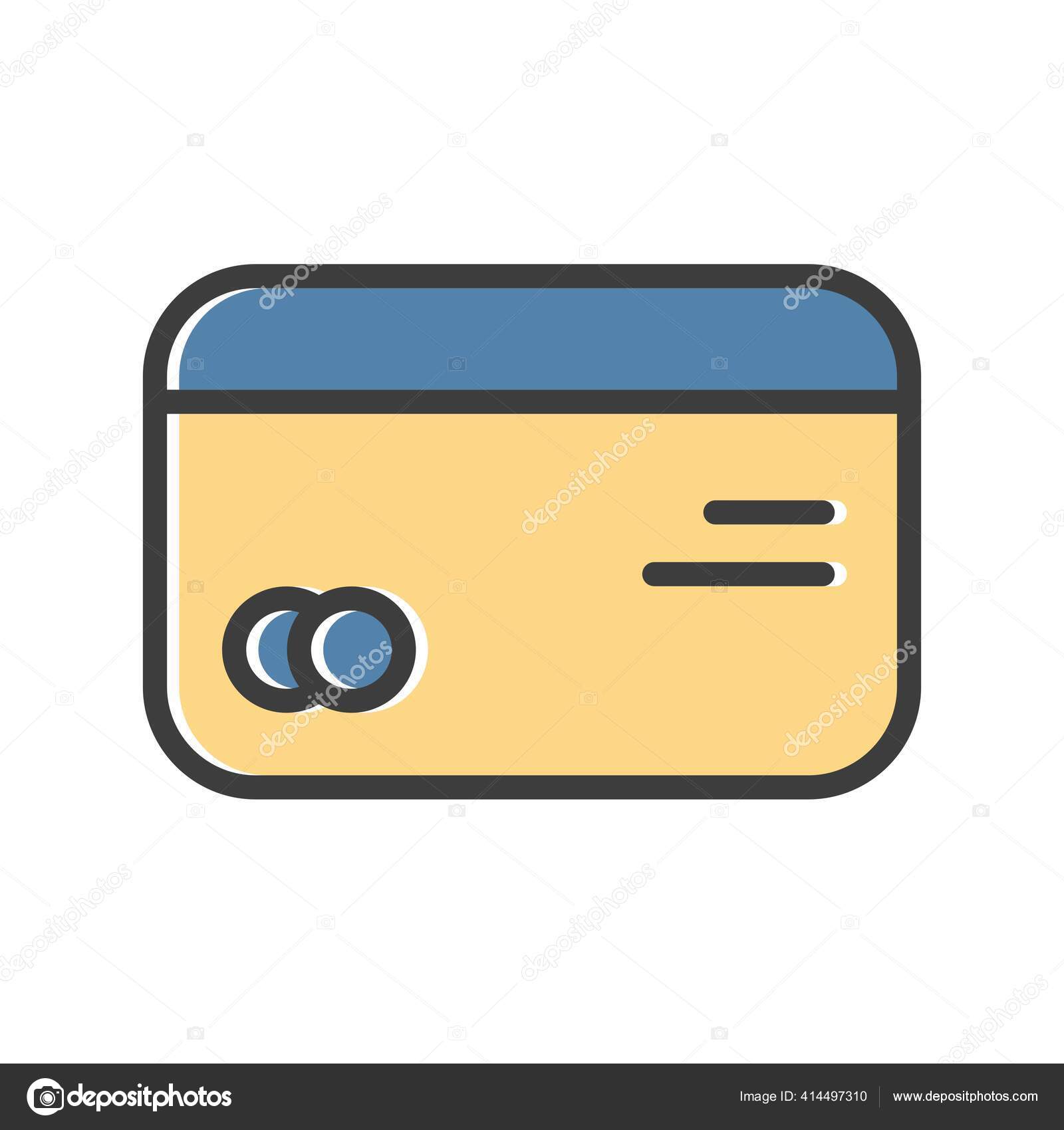 Vector Credit Card Ico Stock Vector Image by ©Vectorvalley #414497310