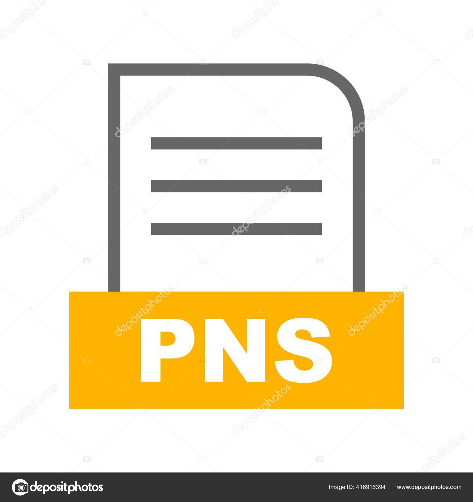 Vector Pns File Icon Stock Vector by ©Vectorvalley 416916394
