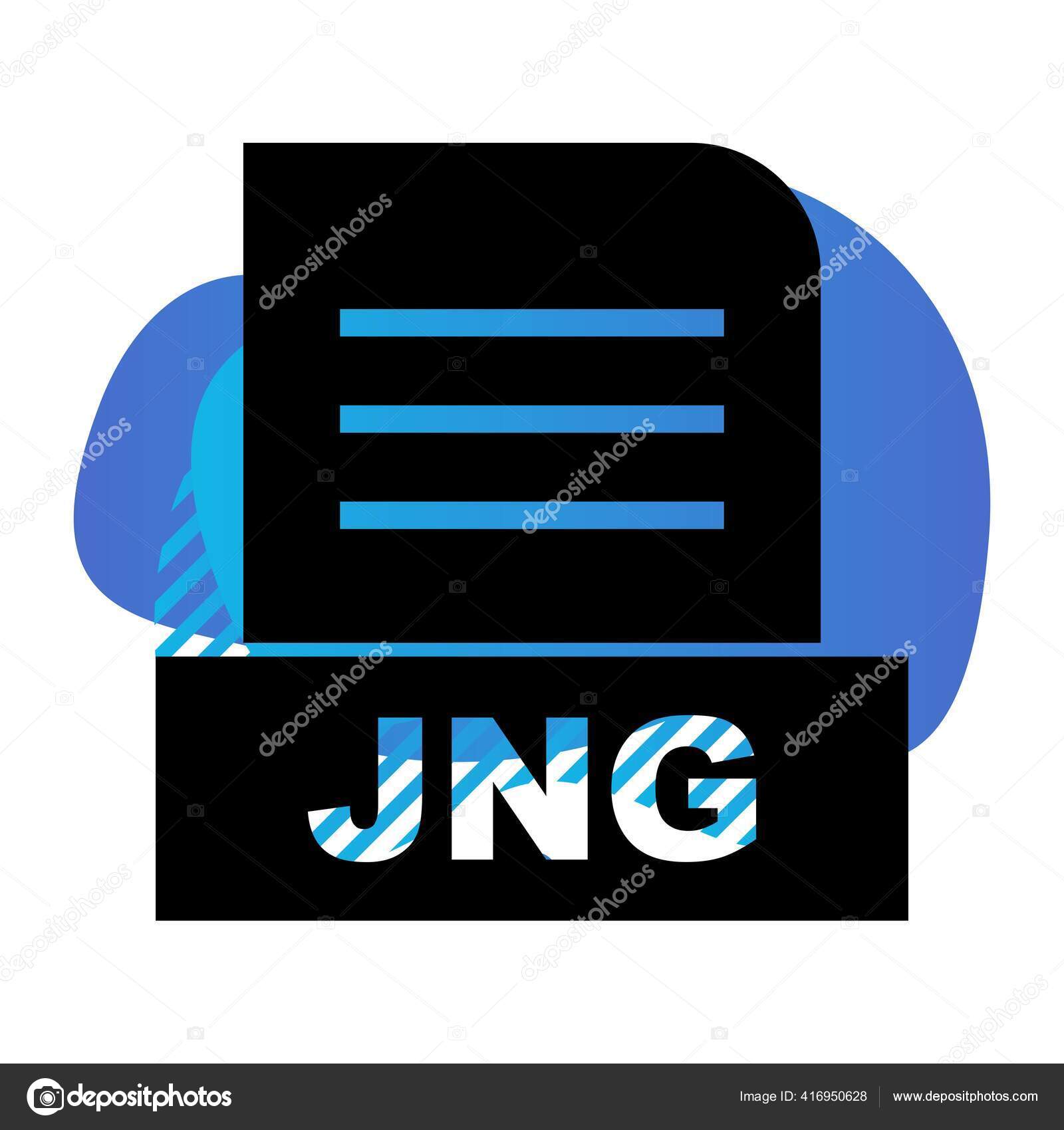 Vector Jng File Icon Stock Vector by ©Vectorvalley 416950628