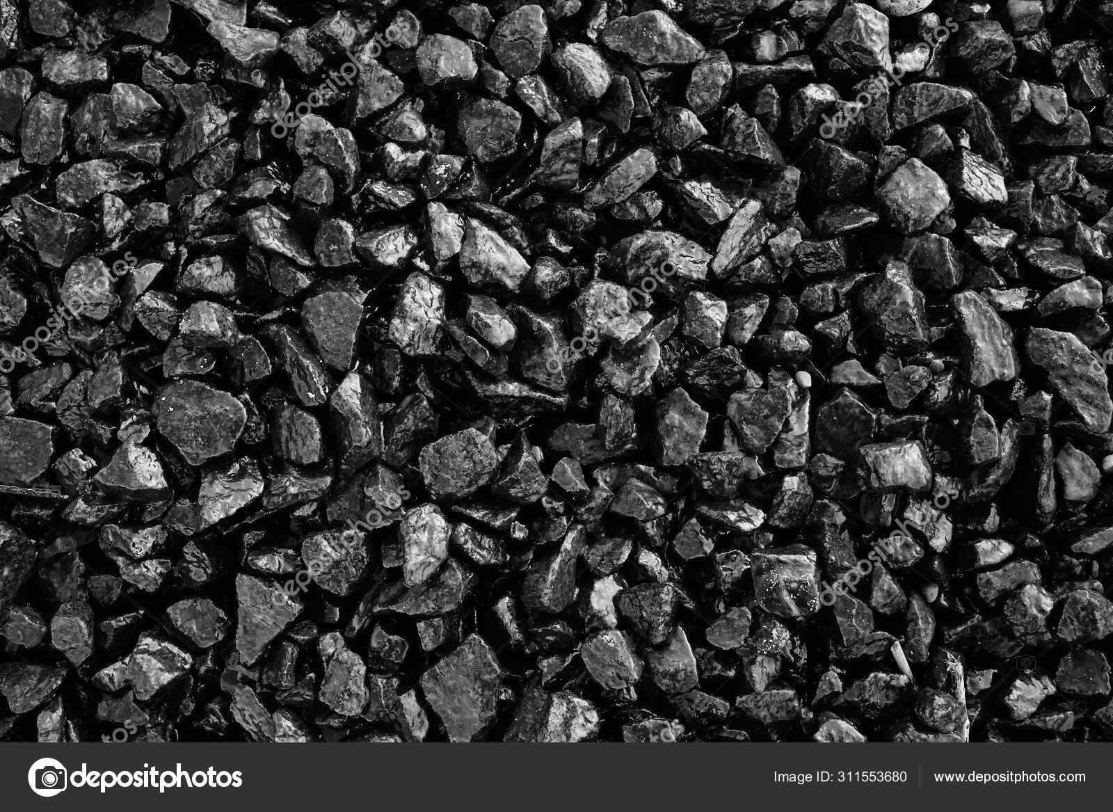 Black Stones Background Abstract Texture Copy Space Stock Photo by ...