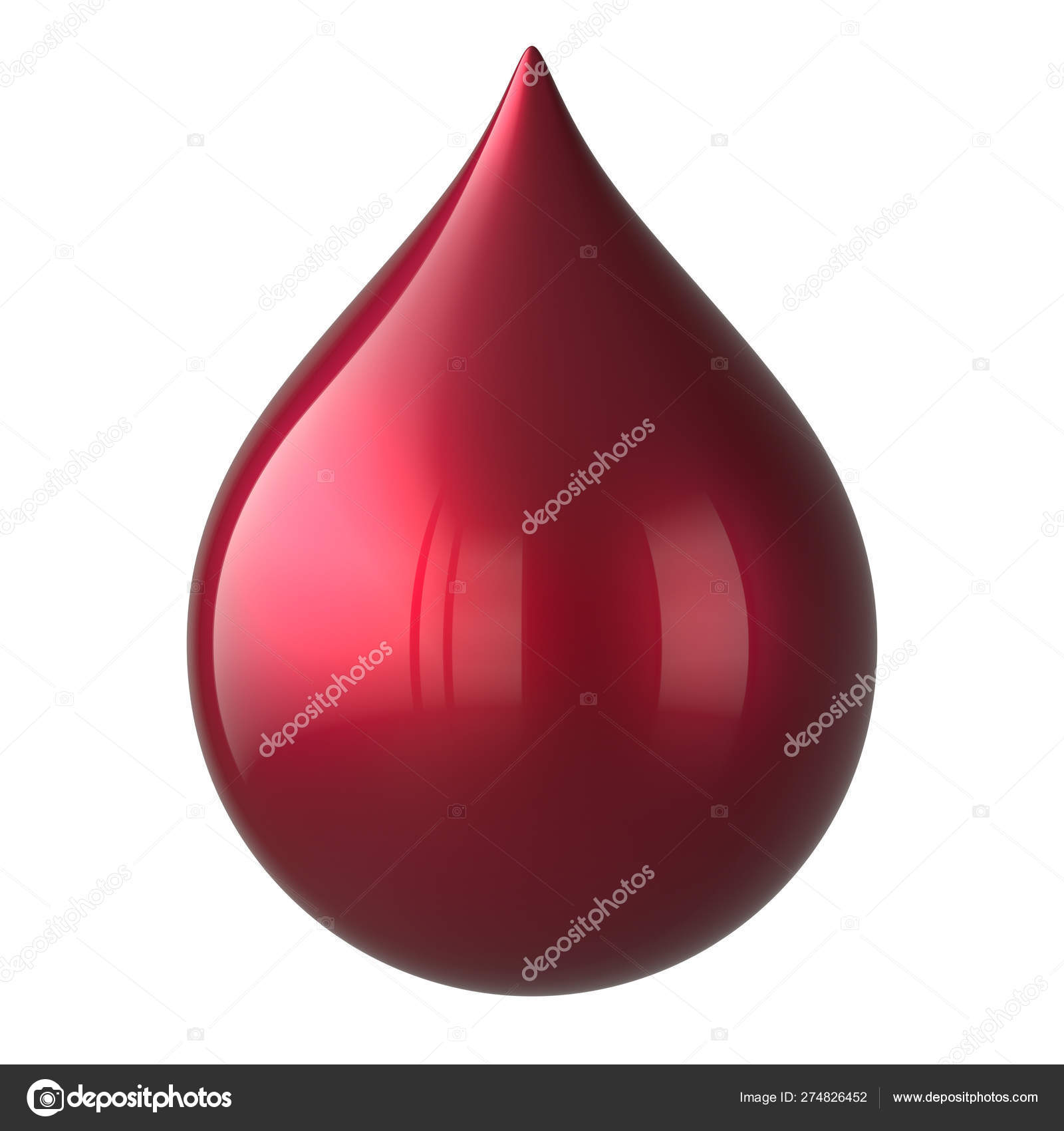 Drop of blood red close-up beautiful — Stock Photo © snake3d #274826452