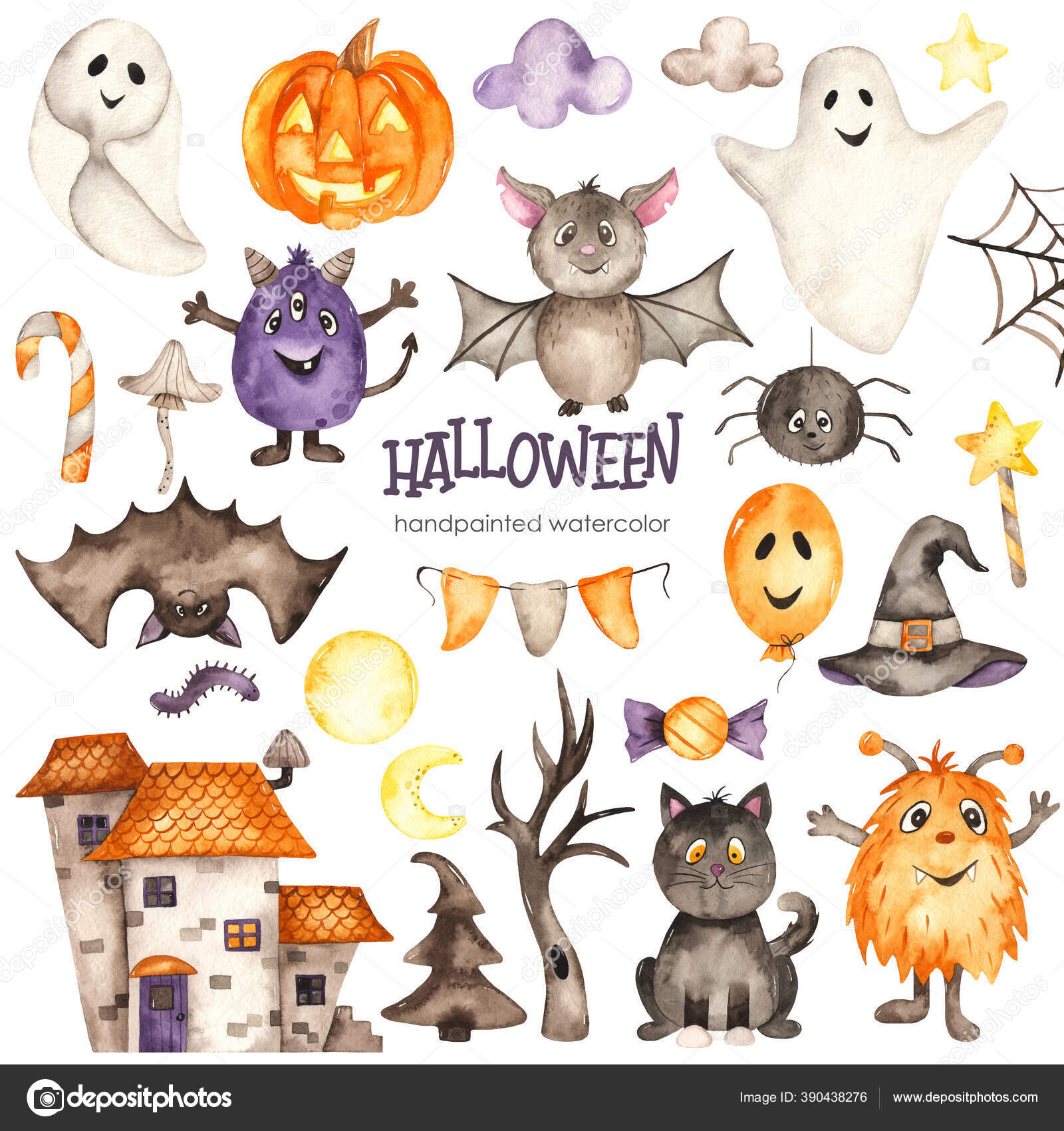 Halloween Clipart Bats