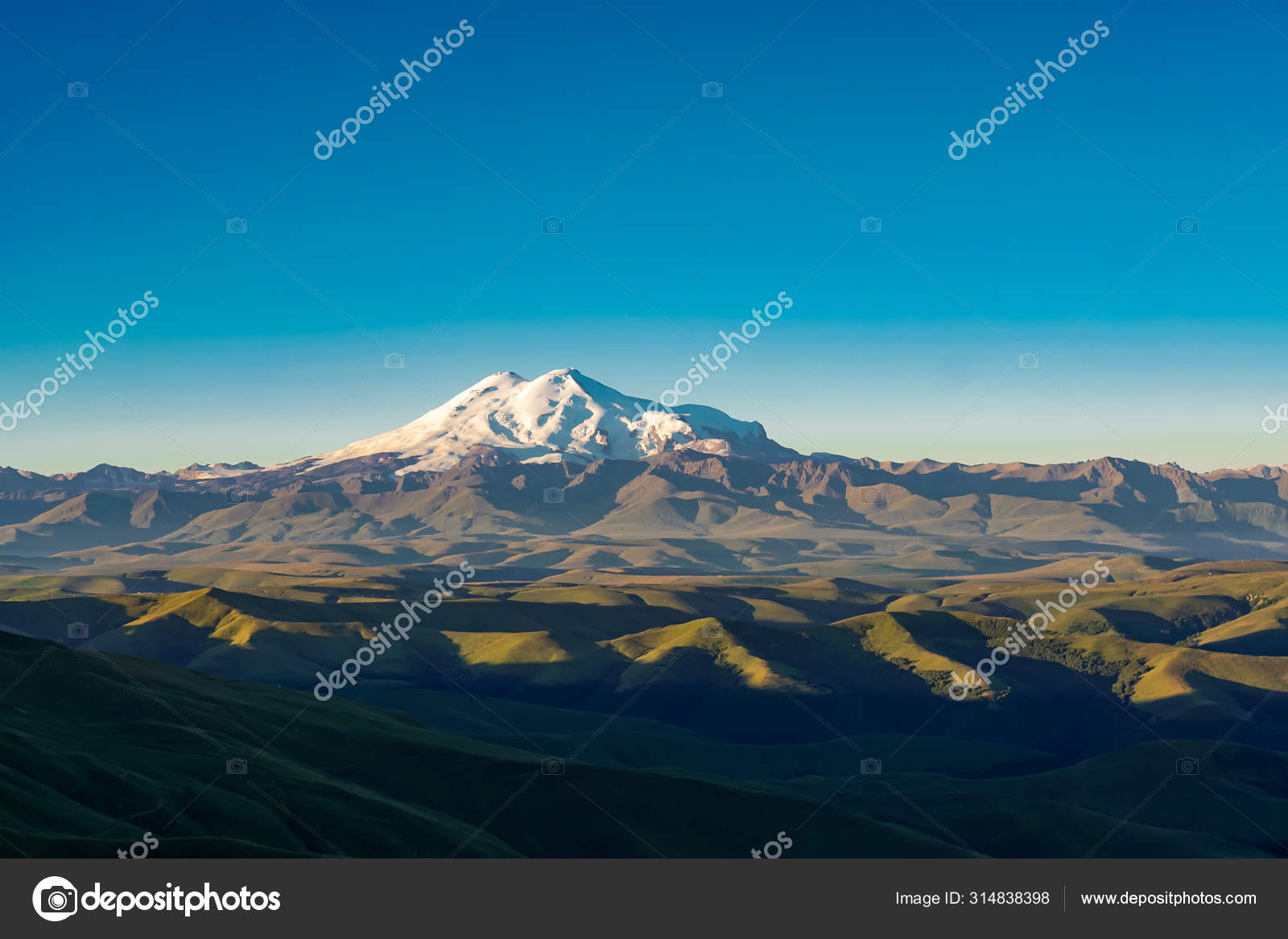 Mount Elbrus Volcano
