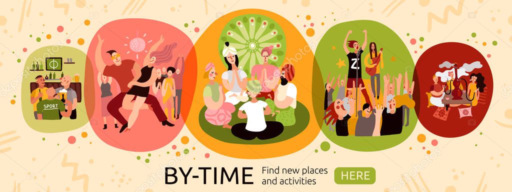 Free time Vector Art Stock Images | Depositphotos