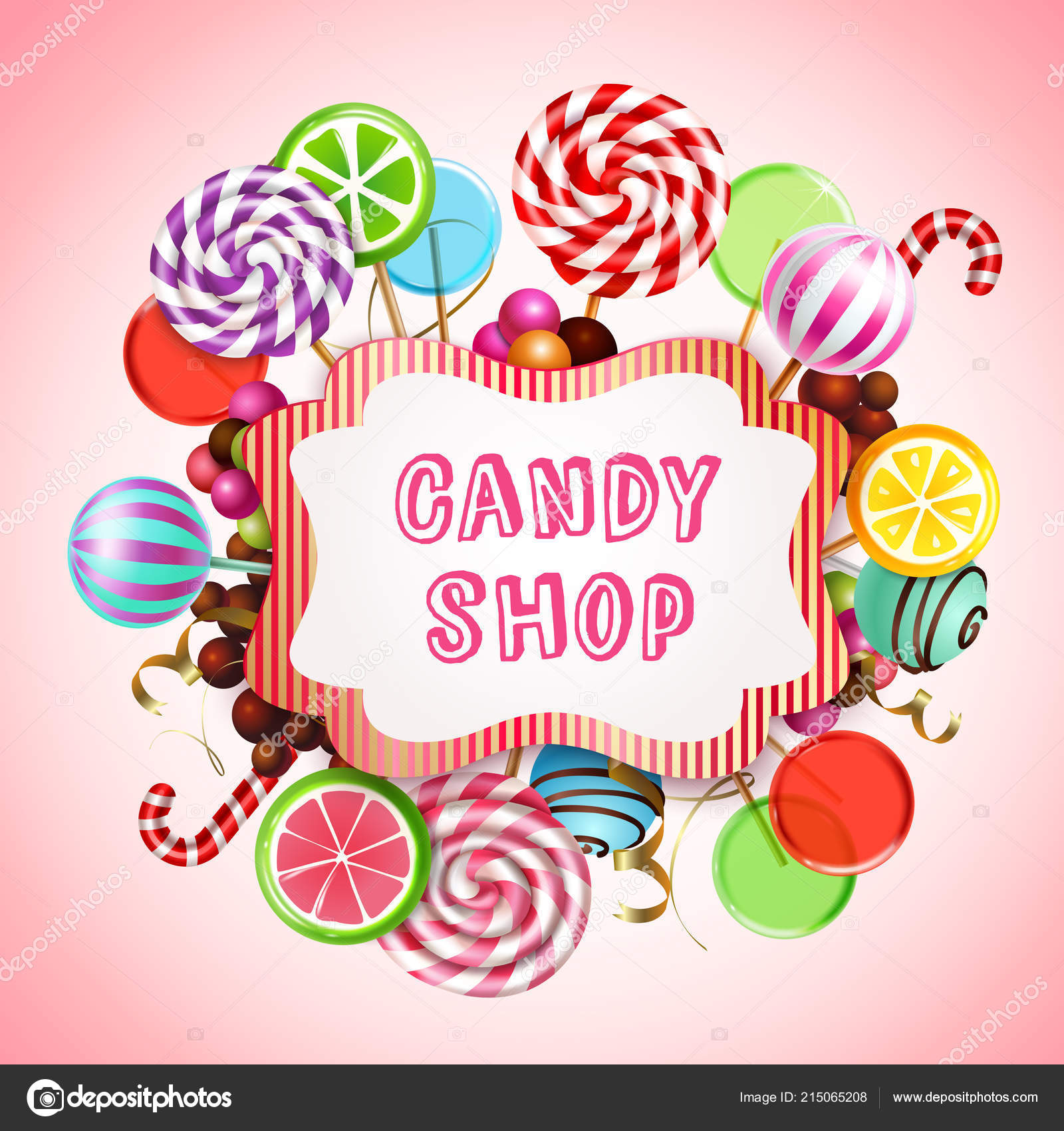Cute Candy Background