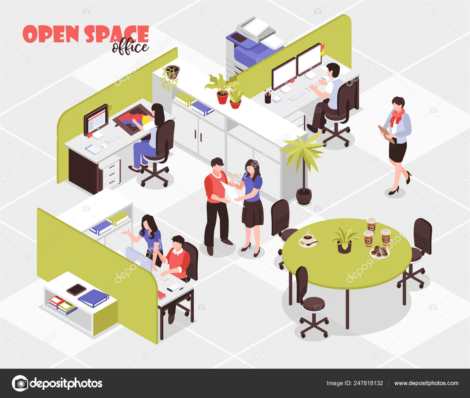 Office Space Vector