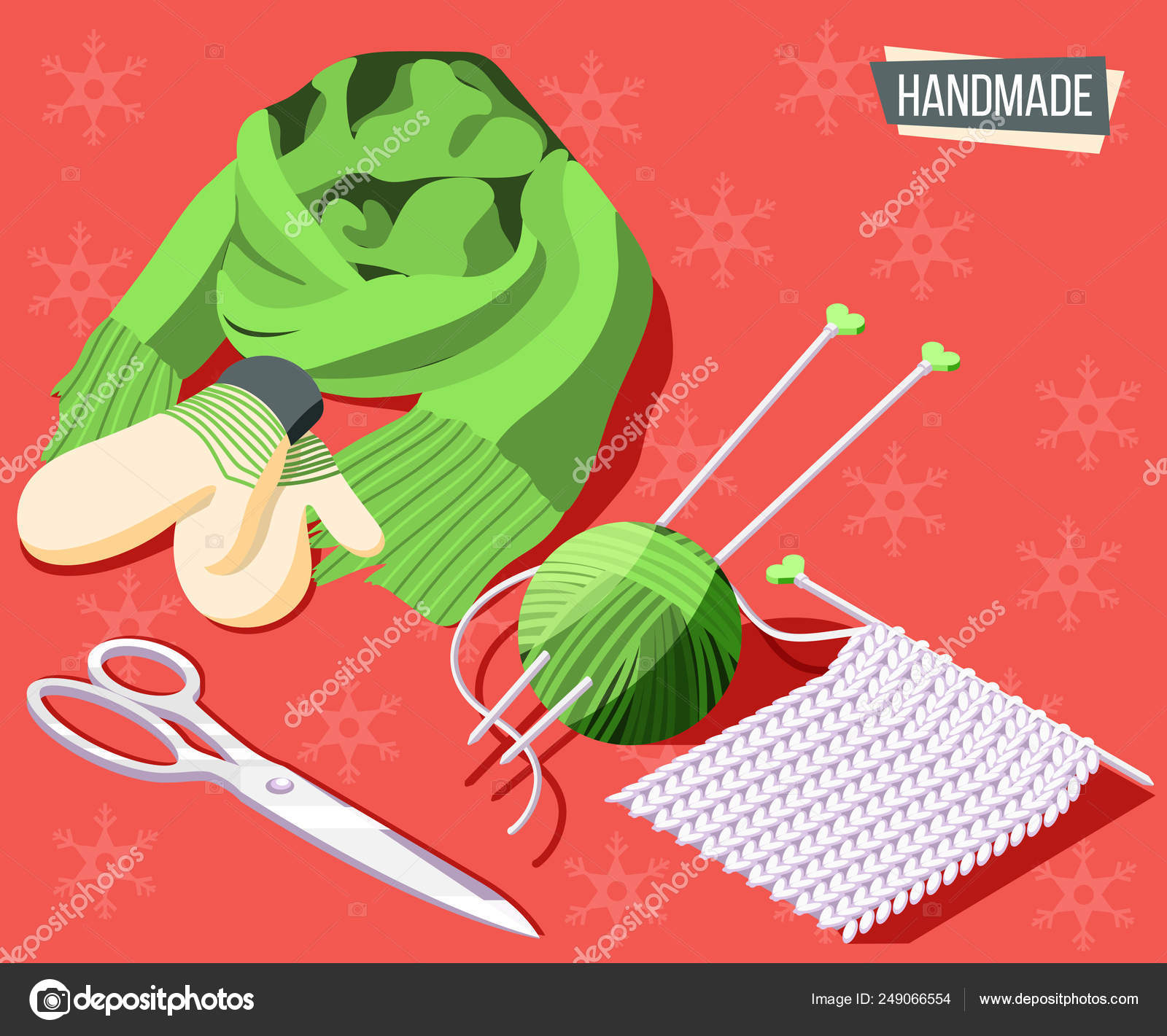 Hobby Crafts Background Stock Vector Image by ©macrovector #249066554