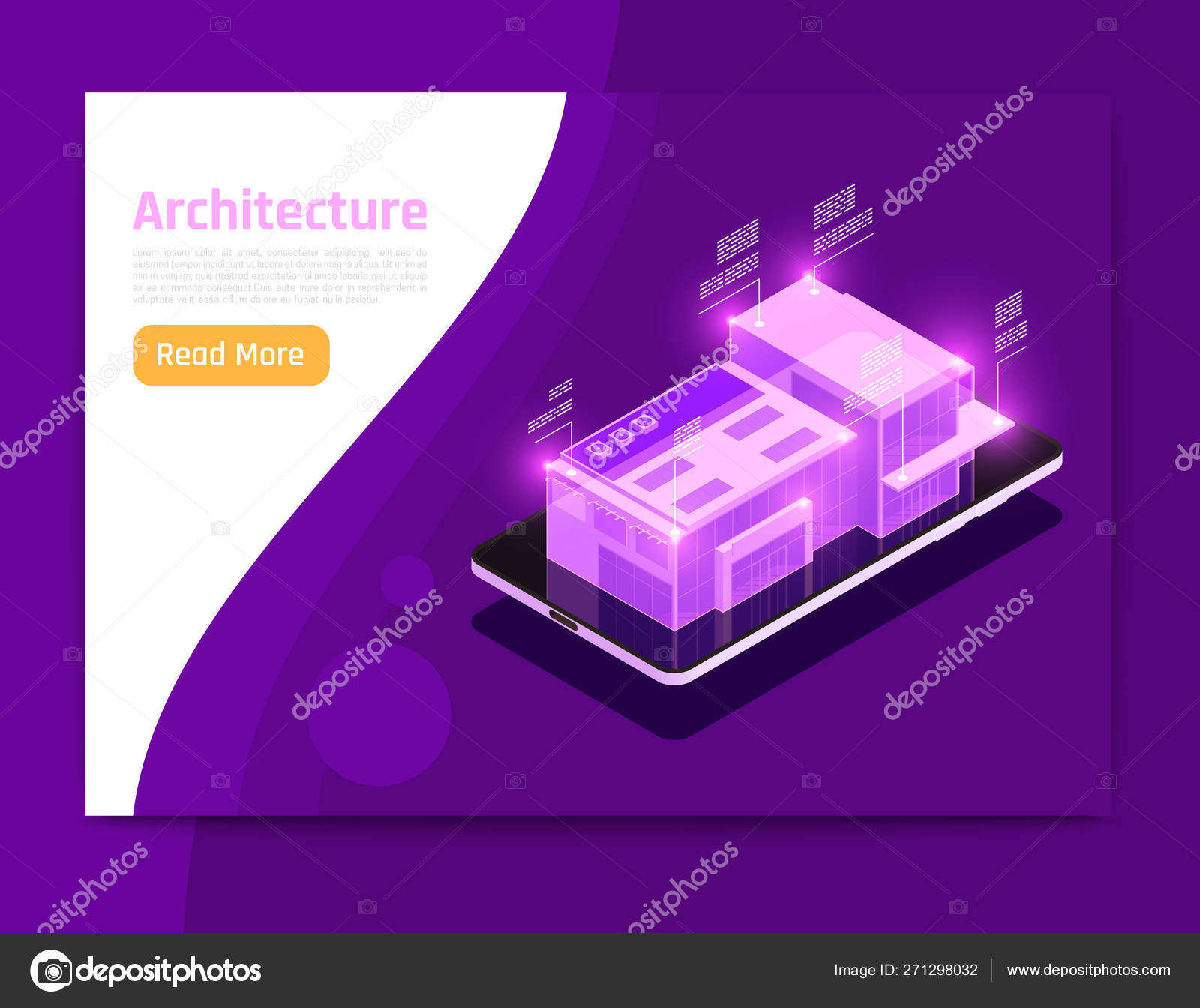 Isometric Glow People And Interfaces Composition Stock Vector Image by ...