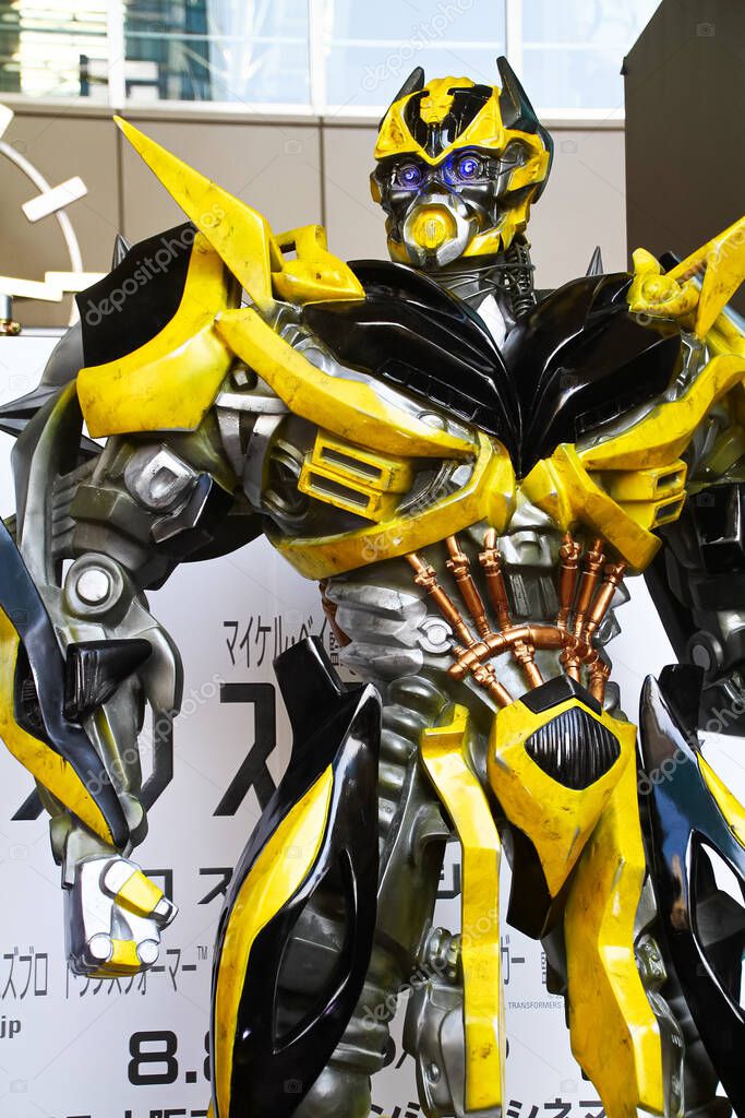 Osaka, Kansai / Japón - 21 de julio de 2014: La réplica de la estatua ...