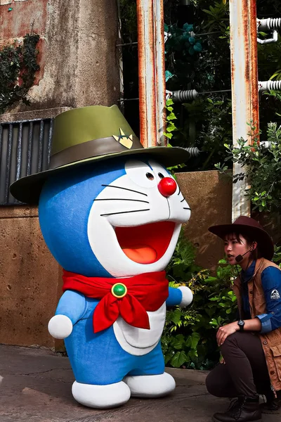 Osaka Japan Nov 2021 Patung Kyojuro Rengoku Dan Tanjiro Kamado — Foto ...