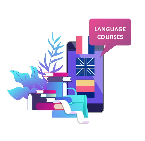 Landing page templates for Online language courses, distance education ...