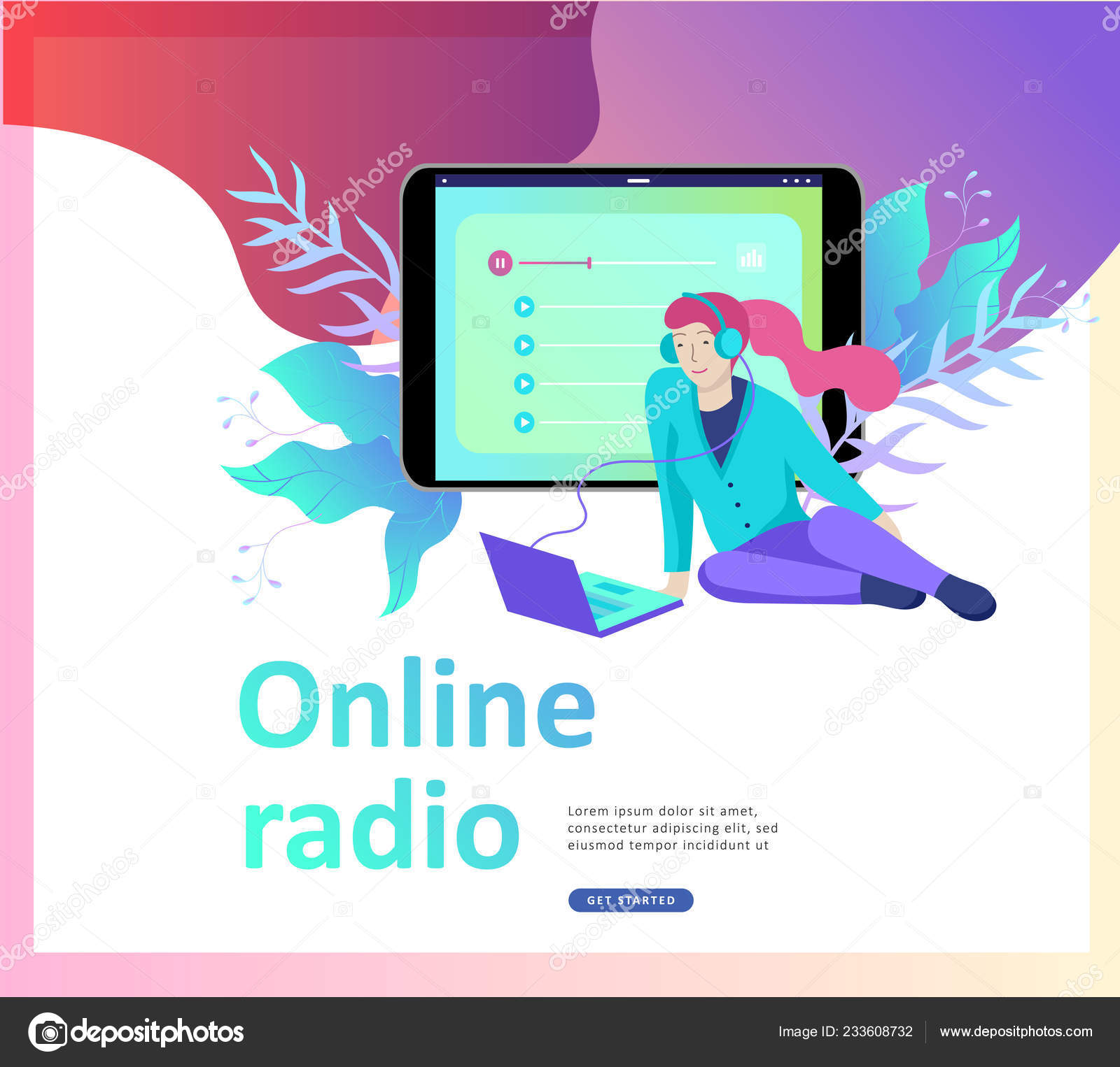 People Listening To Internet Radio