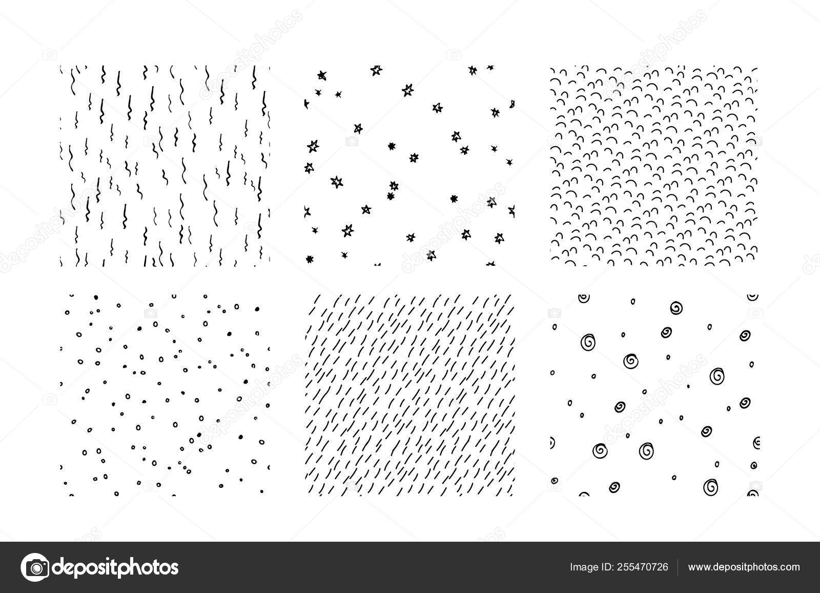 Hand drawn textures, template,. Hatching drawn seamless, pattern ...