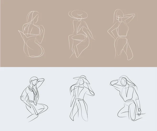 Female Figure Drawing Model Reference