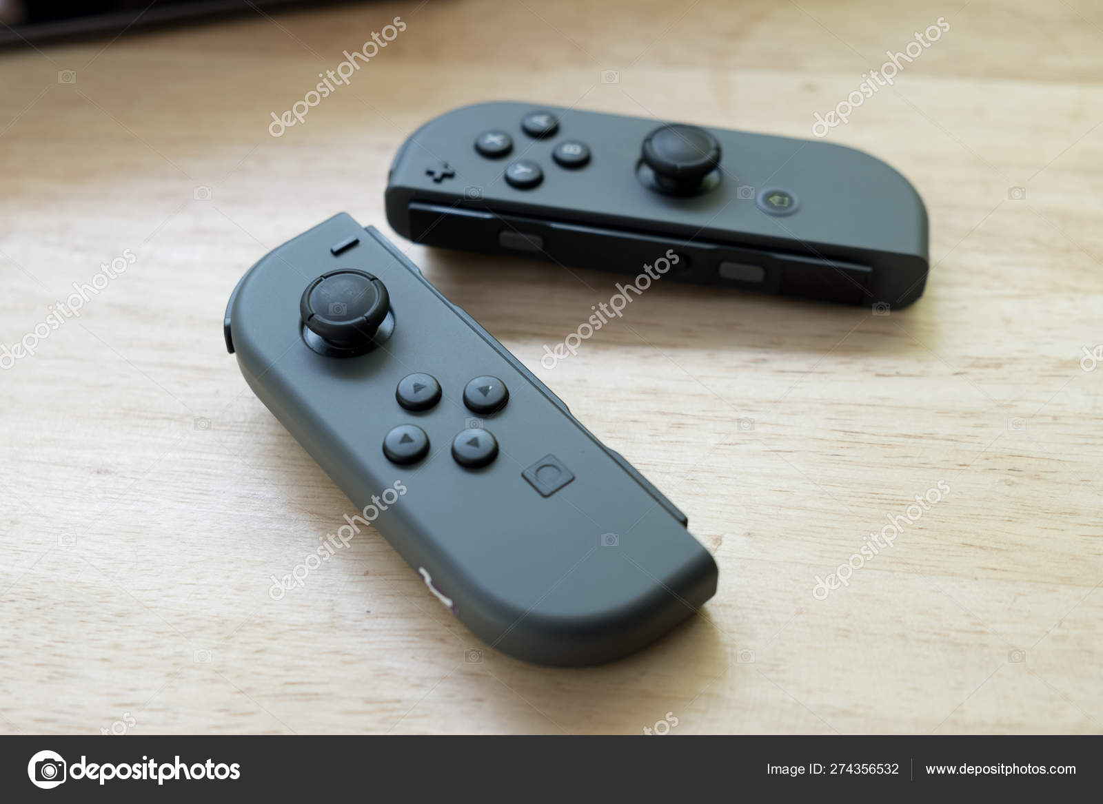 Bangkok, Thailand - June 10, 2019 : Grey Nintendo Switch Joy-con ...