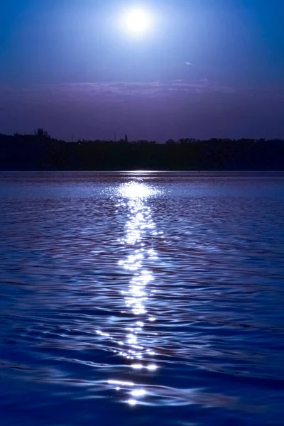 Moonlight over water Stock Photos, Royalty Free Moonlight over water ...