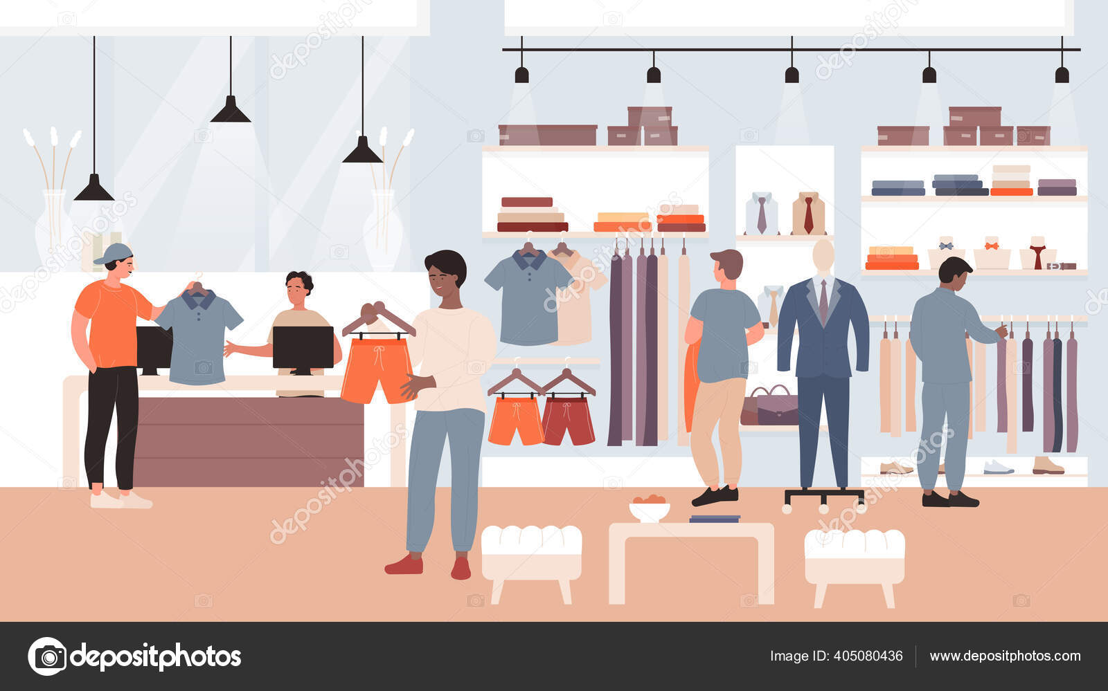 Cartoon Clothes Shop