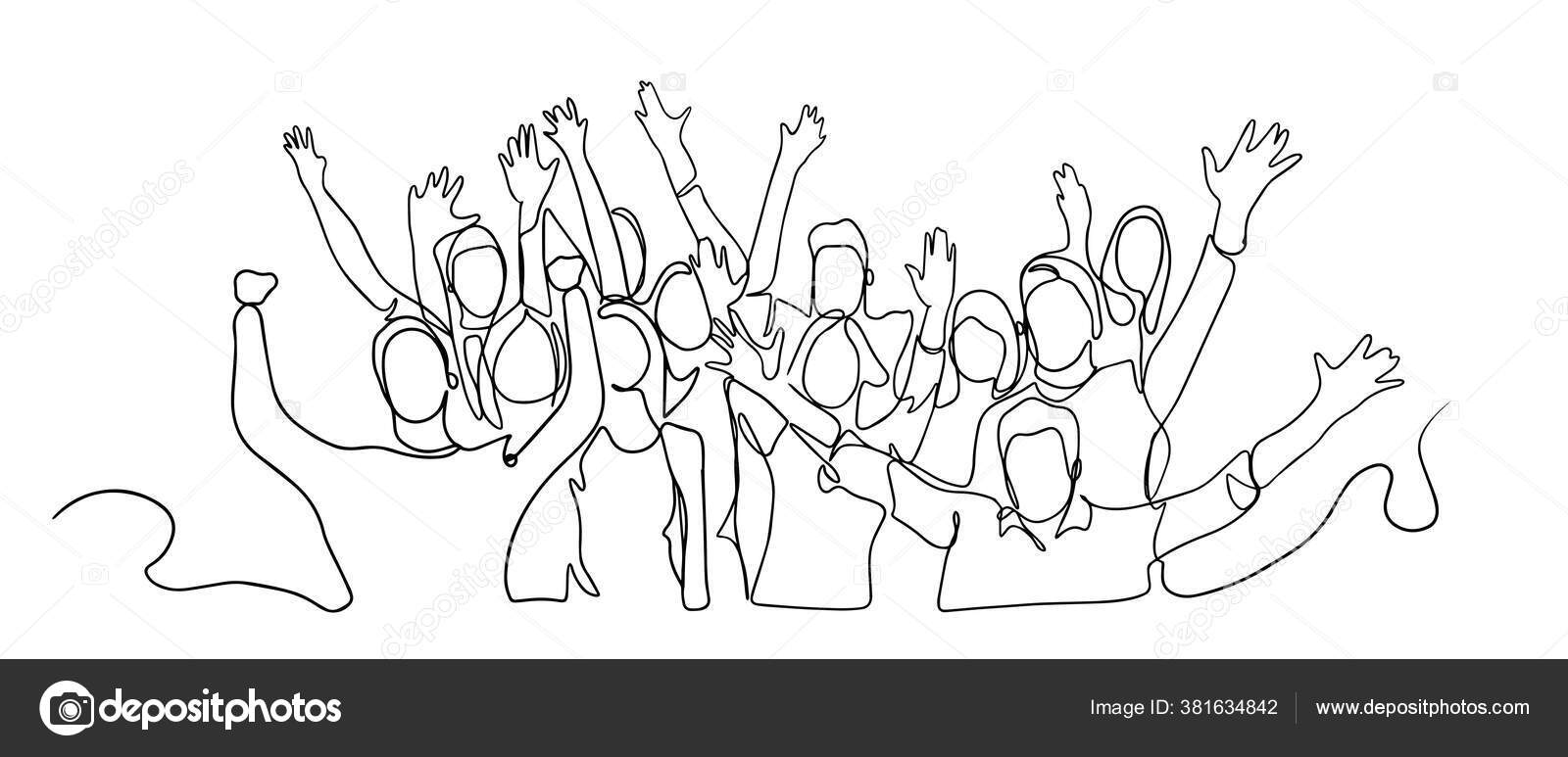 People Clapping Clip Art