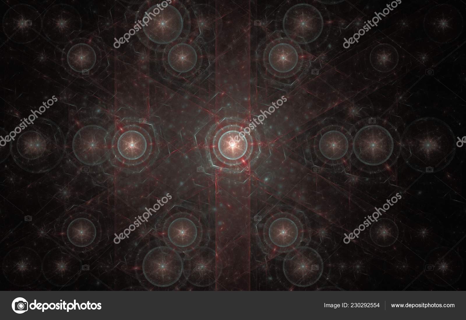 Digital Generated Image Form Abstract Geometric Shapes Various Shades ...