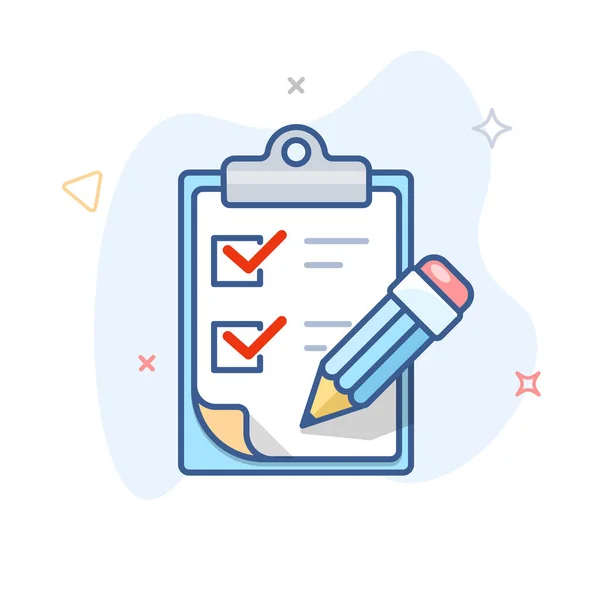 Vector checklist and nib pen icon Stock Vector Image by ©dacianlogan ...