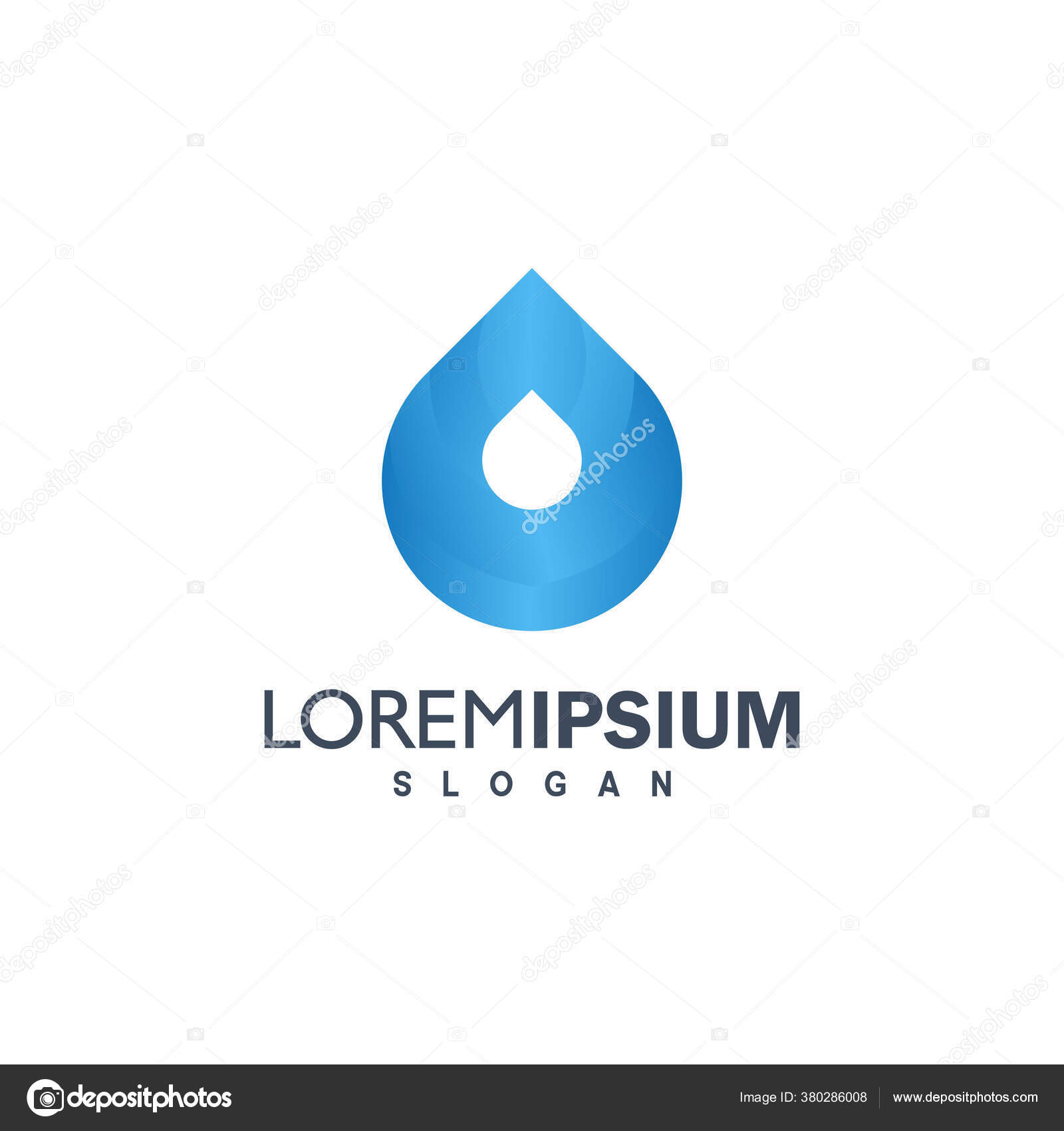 Colorful Water Logo Design Inspiration Stock Vector Image by ...