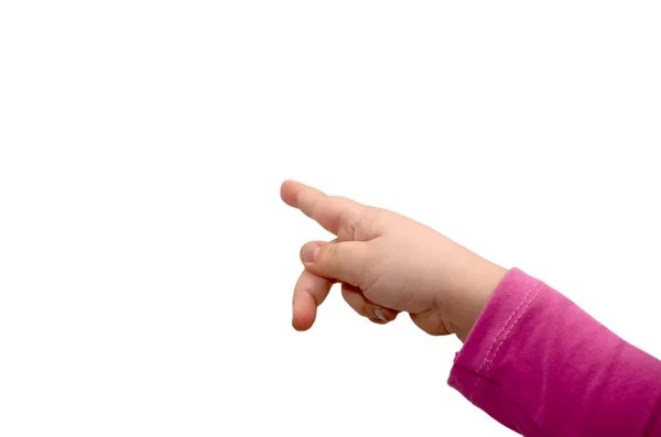 Child pointing finger Stock Photos, Royalty Free Child pointing finger ...