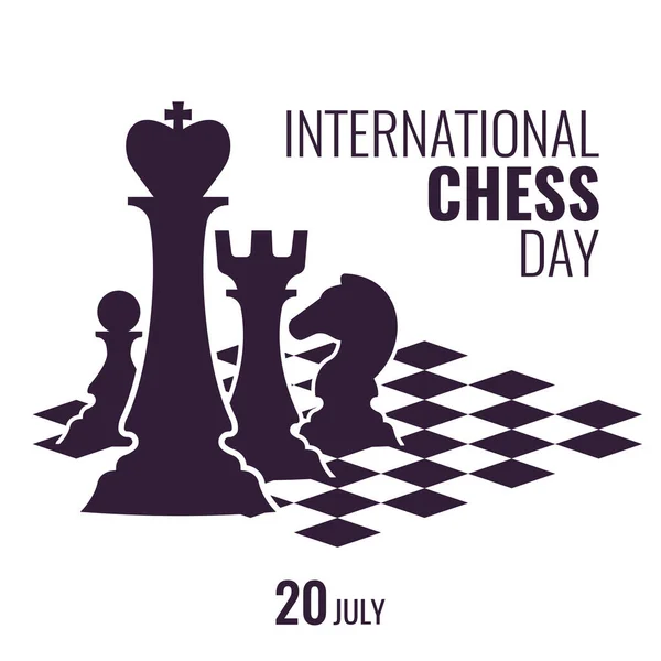 Dia de xadrez Vector Art Stock Images | Depositphotos