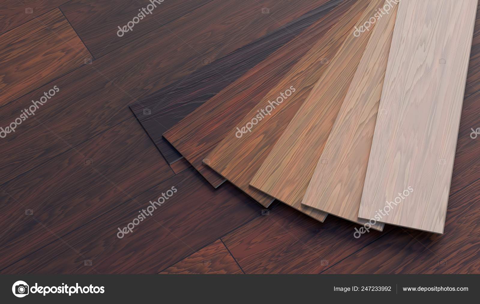 Dark Wood Flooring Sample