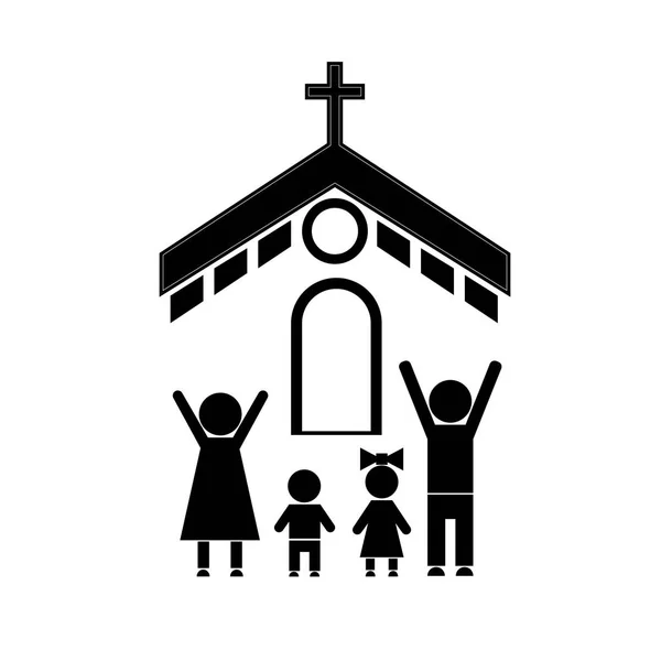 21 Stick figure church Vector Images | Depositphotos