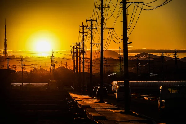 Electrical substation sunset Stock Photos, Royalty Free Electrical ...