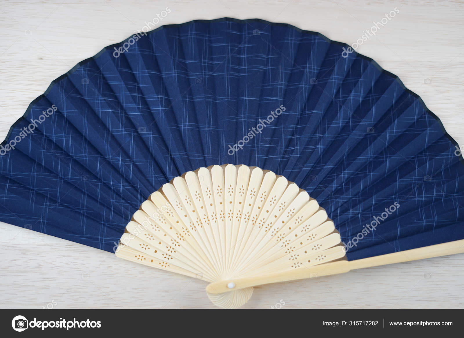 Fan Image Deep Blue Stock Photo by ©kanzilyou 315717282