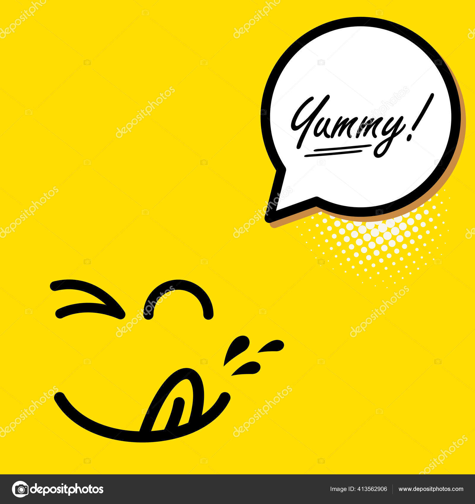 Yummy Face Symbol