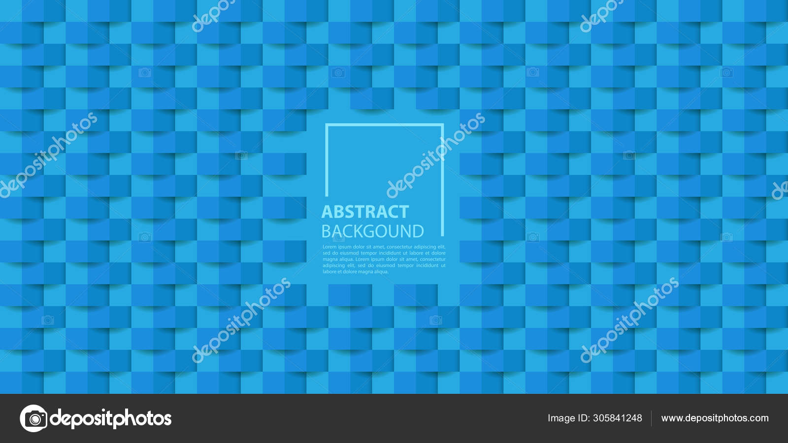 Blue Paper Style Background Stock Vector Image by ©ginanperdana #305841248