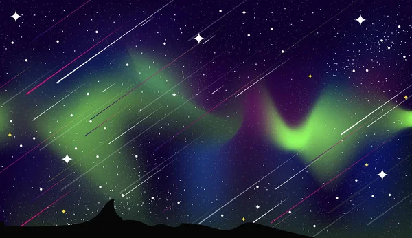10,197,976 Northern lights stars Vector Images | Depositphotos