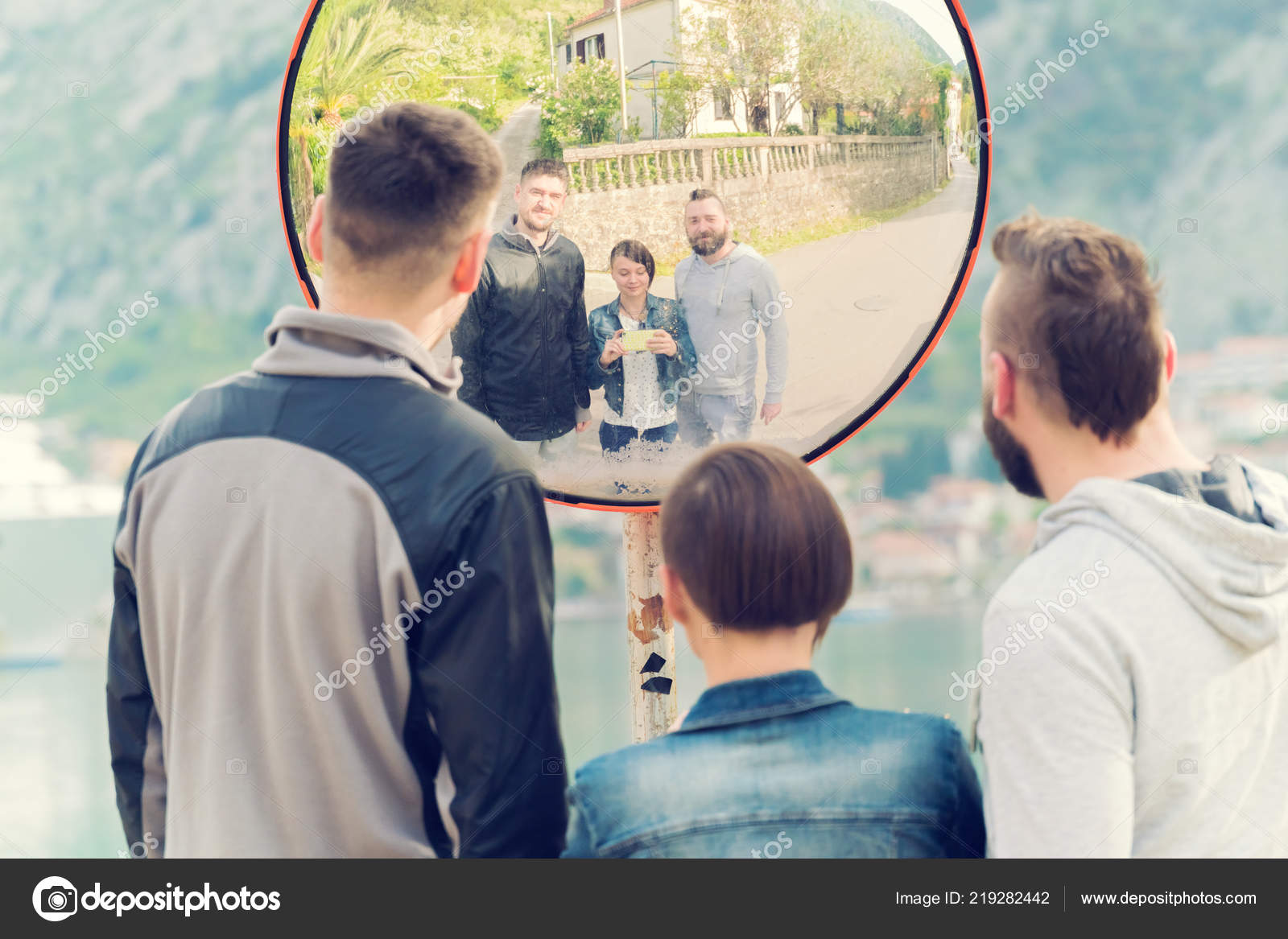 Mirror Reflections Of People