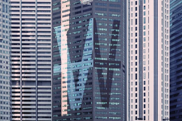 Facades Skyscrapers Close Texture High Rise Building Stock Photo by ...