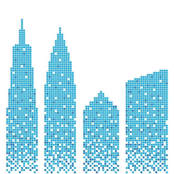 100,000 Pixel buildings Vector Images | Depositphotos