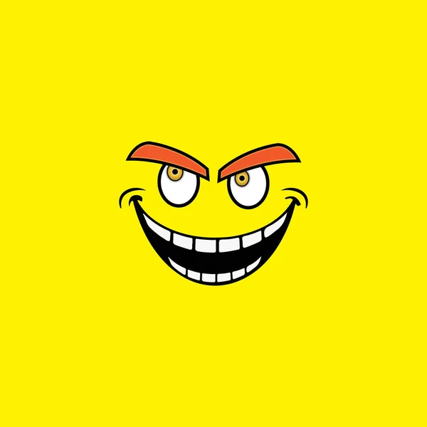 Evil Smile Cartoon