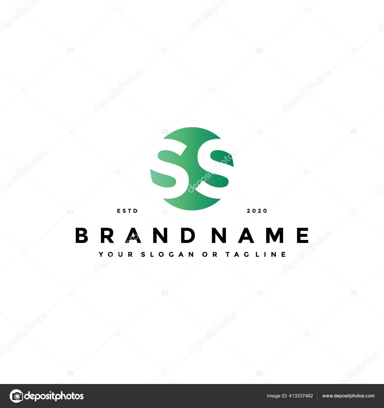 Letter Logo Design Vector Template Stock Vector by ©UDZA 413337462