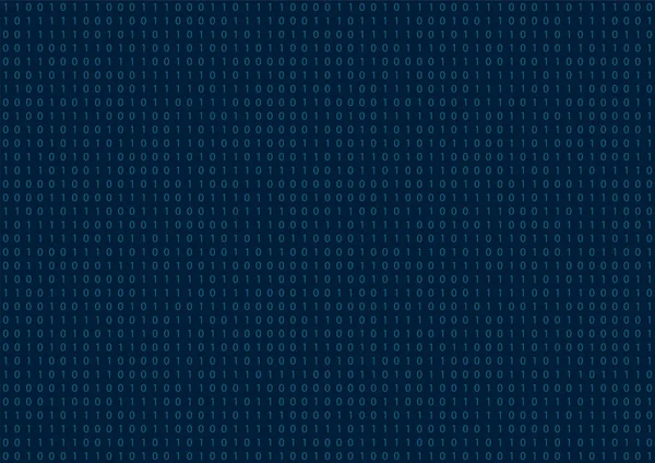 Computer Background Binary Code Seamless Pattern Vector Illustration ...