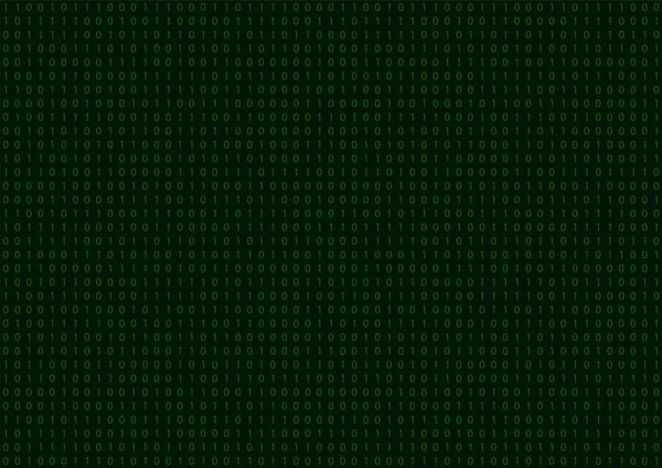 Computer Background Binary Code Seamless Pattern Vector Illustration ...