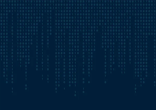 Computer Background Binary Code Seamless Pattern Vector Illustration ...