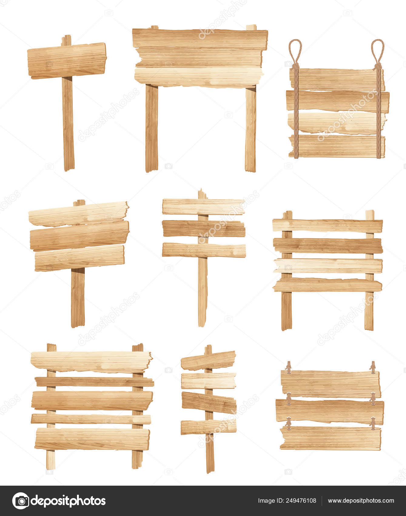 Ilustración De Junta De Madera Cartel De Madera PNG Imágenes Y