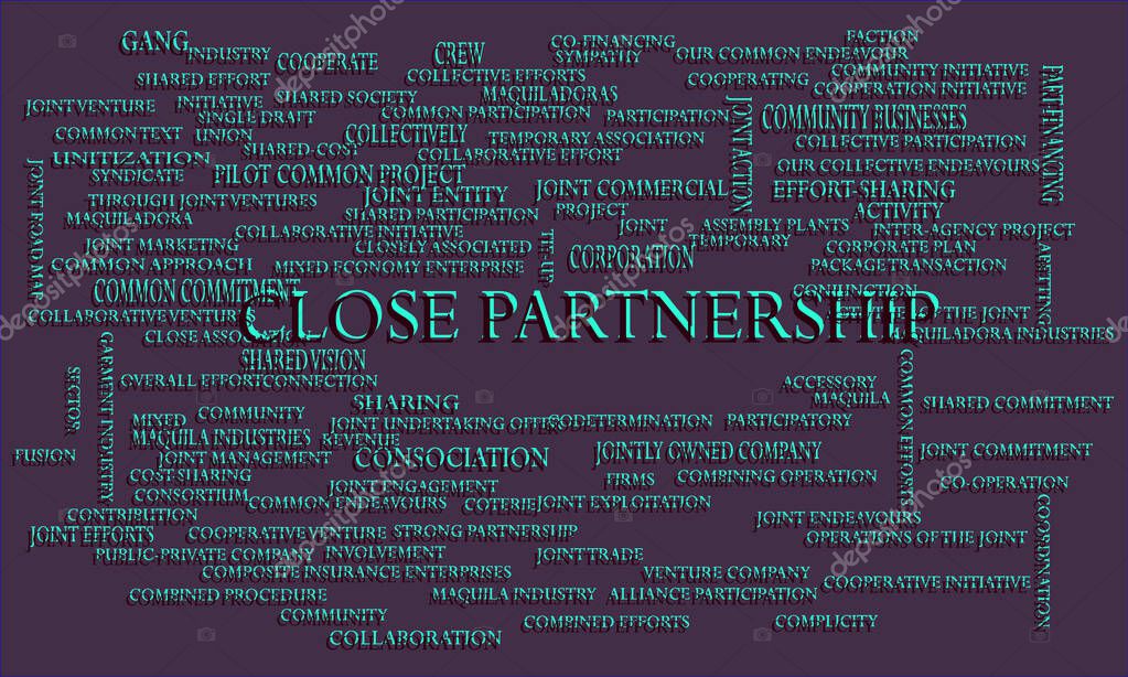 Close Partnership una terminología relacionada con el negocio creada en ...